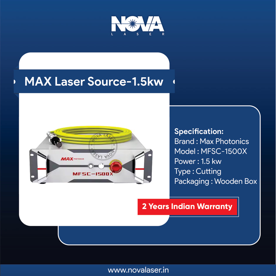 Buy Fiber Laser Source in India I Max & Raycus I 2 Years Indian ...