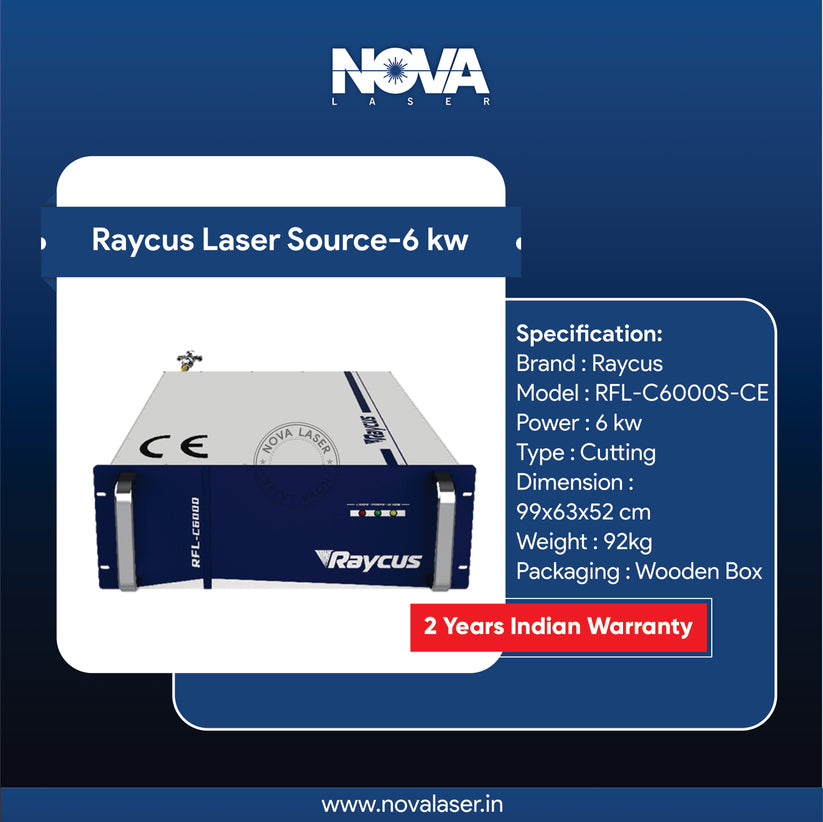 Raycus Laser Source 6kw - 6000S I Lowest Price I 2 Years Indian ...