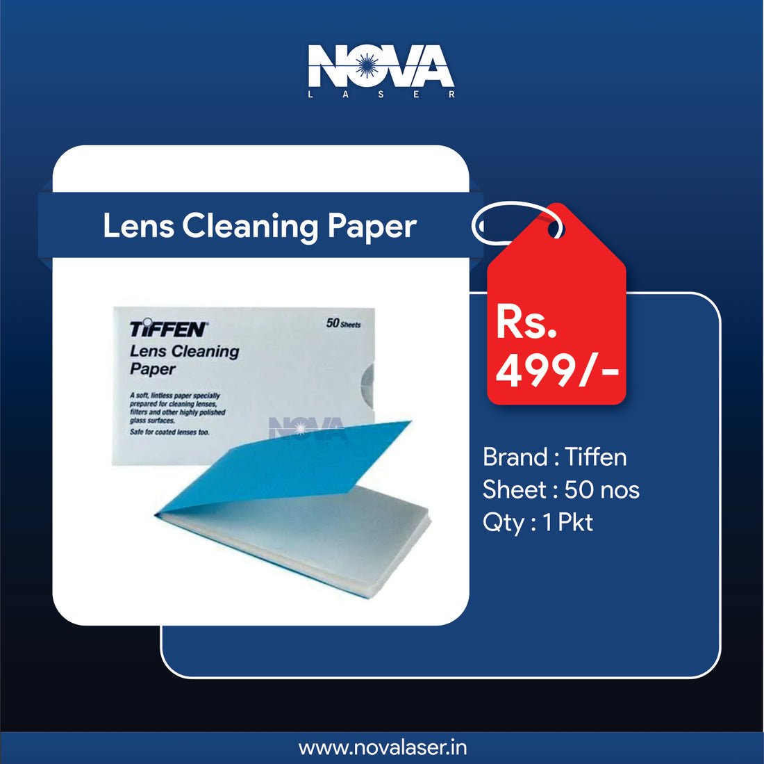 Laser Cutting Protective Lens Cleaning Paper - TIFFEN I Lowest Price ...