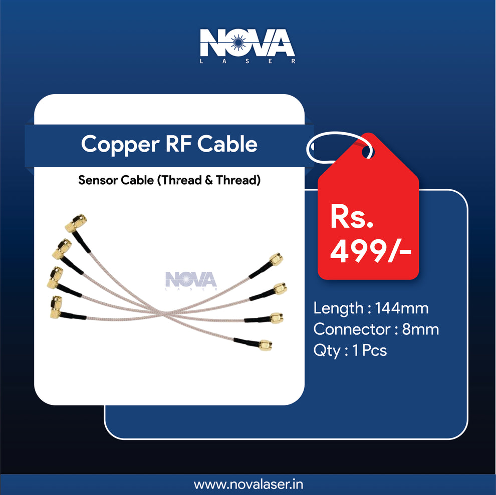 Copper RF Cable/ Sensor Cable For Ospri & WSX Laser Cutting Head ...